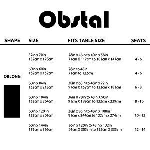 Obstal 210GSM Rectangle Table Cloth - 60x144 Inch - Heavy Duty Water Resistance Microfiber Tablecloth, Decorative Fabric Table Cover for Christmas Holiday Party, Rio Red