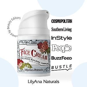 LilyAna Naturals Anti Aging Retinol Cream and Face Cream Bundle 1.07 oz - Retinol Moisturizer for Face and Anti-Aging Wrinkle Cream for Face, Helps With Dry Skin and Dark Spot Brightening