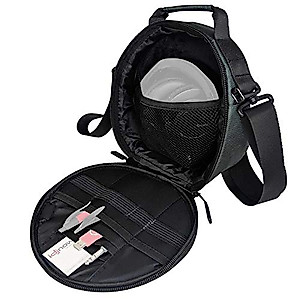 Clutch CL-HPB007 Headphone Gear Bag with 22" x 13" x 4" Multipurpose/DJ Controller EVA Case Package