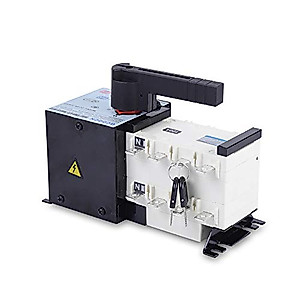 Ethedeal 400V 4P/100A Dual Power Automatic Transfer Switch for Generator Changeover Switch (4P 100A)