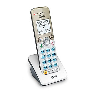 AT&T DL70019 Accessory Handset for DL72x19 Phone with Bluetooth Connect to Cell, Call Blocking, 1.8" Backlit Screen, Big Buttons, intercom, and Unsurpassed Range