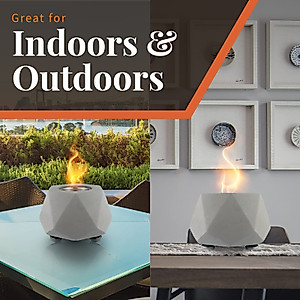 SIMPLE ELEMENTS Table Top Fireplace