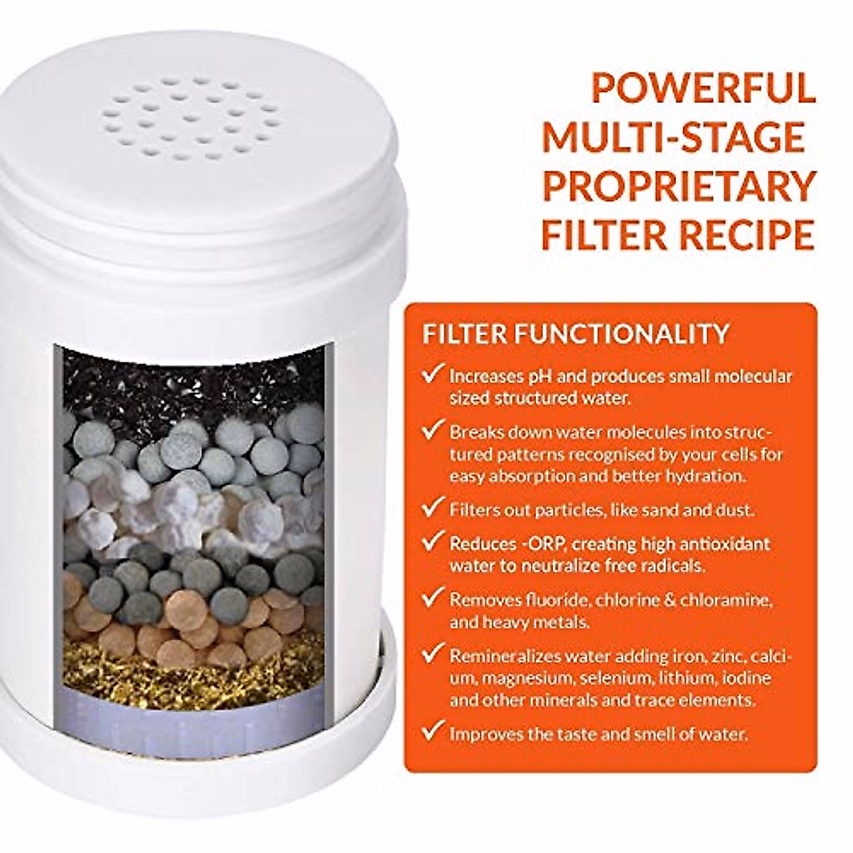 Invigorated Water pH PURIFY Alkaline Faucet Filter + PH006 Refill Bundle