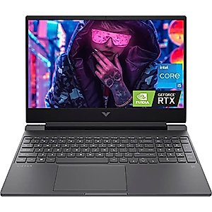 HP 2022 Victus Gaming Laptop, 144Hz 15.6" FHD Display, 12th Gen Core i5-12450H(> Ryzen 7 5800H), 16GB DDR4 RAM, 1TB NVMe SSD, NVIDIA Geforce GTX 1650, Backlit Keyboard, WiFi 6, RJ-45, HDMI, Win 11