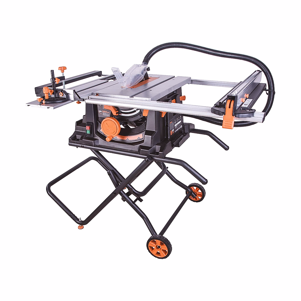 Evolution Power Tools RAGE 5-S Table Saw Multi-Material Cutting, Cuts Wood, Plastic, Metal & More, TCT Blade Included 10"