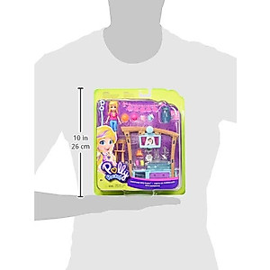 Polly Pocket Backyard Barbeque Playset with 3-inch Polly Doll & Accessories
