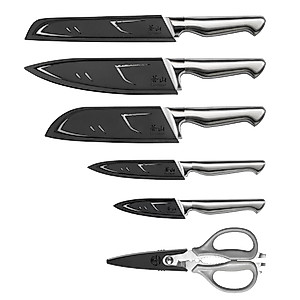 Cangshan Sanford Series 65510 German Steel 6-Piece Knife Set with Sheaths