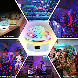 Star Projector Night Light for Kids Room with Remote Control, Toys for 3-8 Year Old Boys Girls Kids, Ideal Christmas Birthday Gifts for 3-10 Year Old Girls Boys Toddler Kids, Girls Boys Room Decor