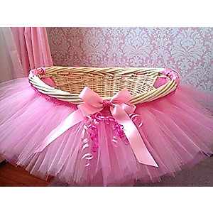 YAMA Double Face Satin Ribbon - 7/8" 25 Yards for Gift Wrapping Ribbons Roll, Pink