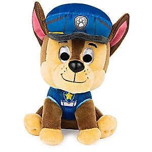 GUND PAW Patrol: The Movie Chase Plush Toy, Premium Stuffed Animal for Ages 1 and Up, 6”