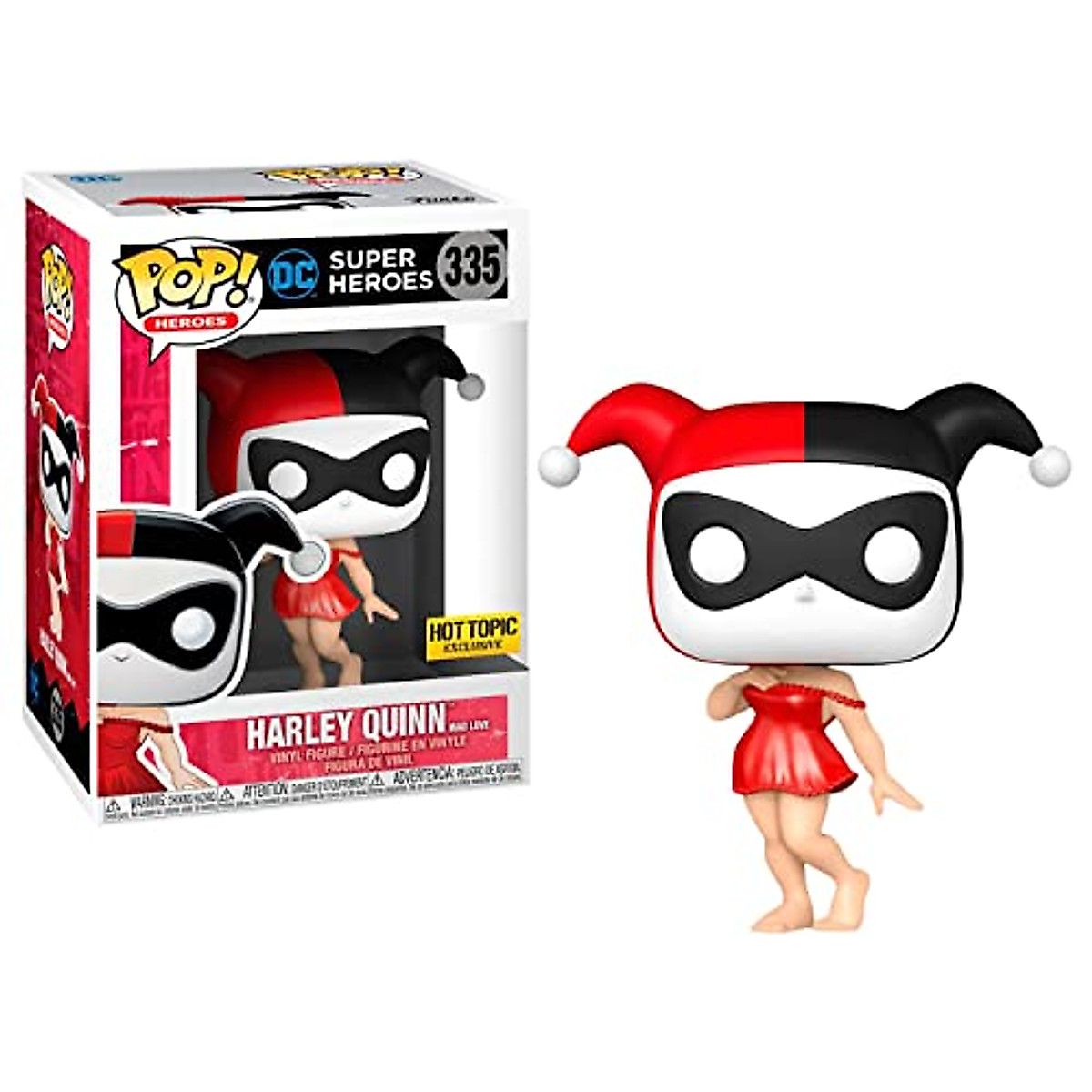 Funko POP! Heroes: DC Super Heroes #335 - Harley Quinn [Mad Love] H.T. Exclusive
