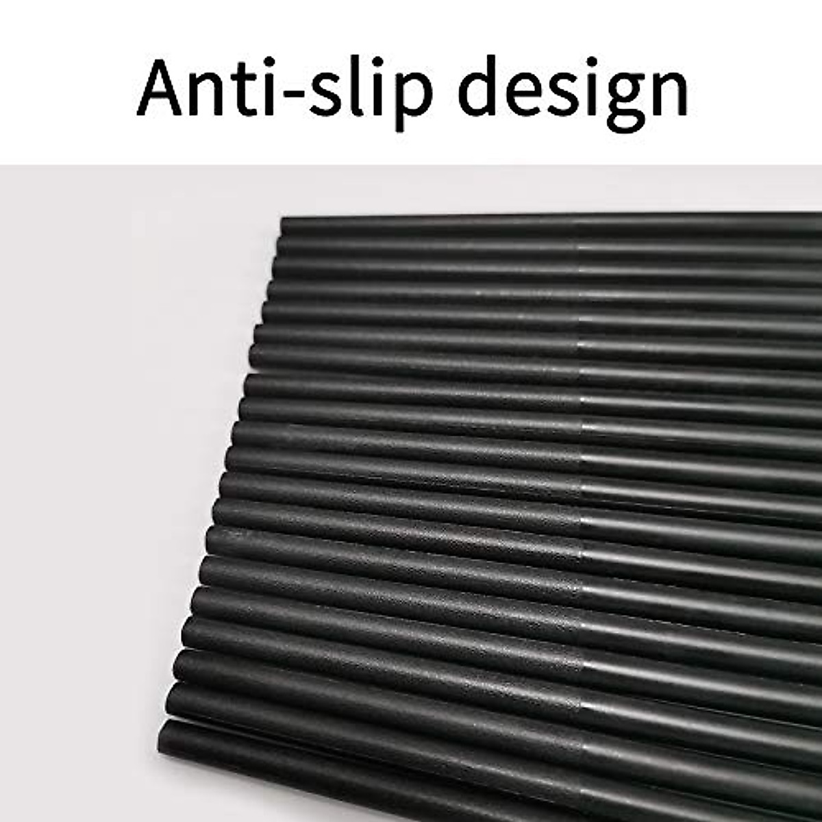 10 Pairs Chopsticks,9.5 Inch No Slip Fiberglass Chopsticks Resuable Dishwasher Safe，Use for Caterers, Restaurants, Buffets, Cafeterias, Diners, Cafes(Black)