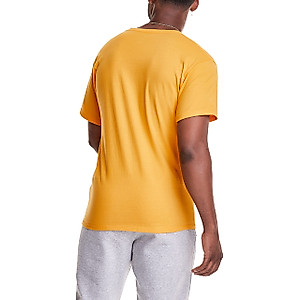 Champion Men's Classic Jersey Script T-Shirt, Team Gold2, X-Large