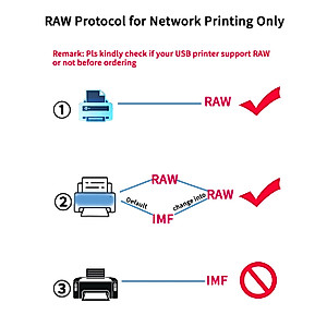LOYALTY-SECU Blue~Tooth USB Print Server - Wireless Printer Sharing for Windows & Android - Supports LAN and Blue~Tooth Printing,Turns Old USB Printer into Blue~Tooth Printer.