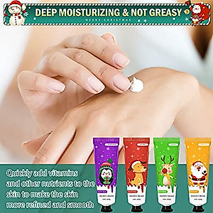 SenseYo Hand Cream Gift Set Natural Plant Fragrance Shea Hand Lition for Dry Cracked Hands Christmas Gifts for Women Mom Girls, Unique Christmas Stocking Stuffers, 8 Different Fragrances