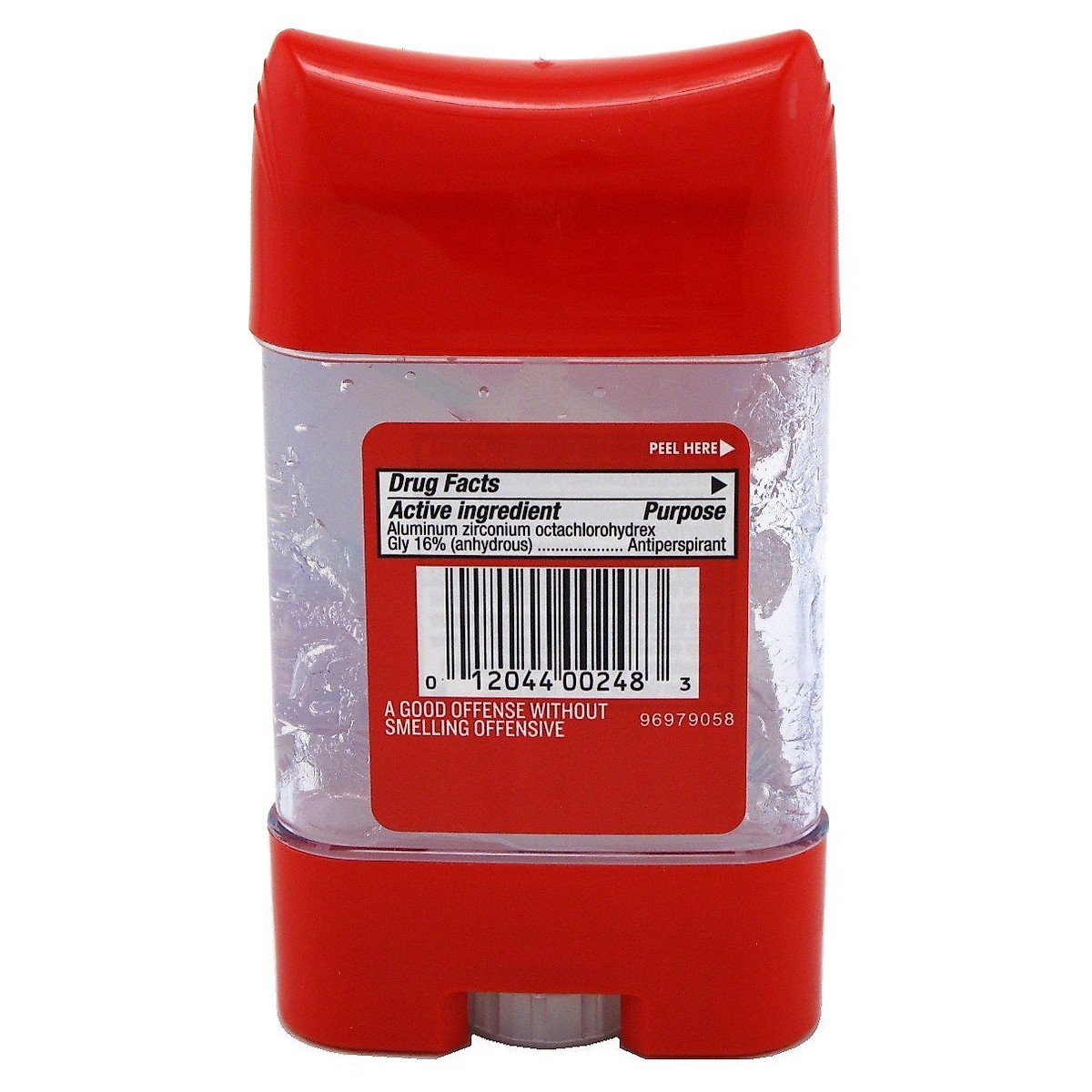 Old Spice Deodorant 2.85 Ounce Pure Sport Clear Gel (84ml) (3 Pack)