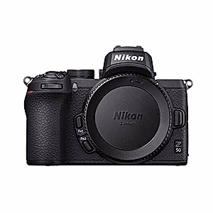 Nikon Z50 Body Mirrorless Camera (209-point Hybrid AF, High Speed Image Processing, 4K UHD Movies, High Resolution LCD Monitor) VOA050AE (Renewed)