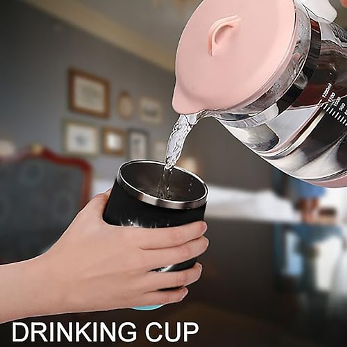 OPTKSNCU 304 Stainless Steel Insulated Cup with Lid, Black And White Sun And Moon Print Durable, And Easy to Clean – Ideal for Home, Office, And Gift Giving