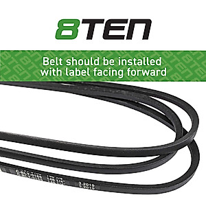 8TEN Deck Belt for John Deere 42 48 inch Deck X300 X304 X310 Z245 M154621