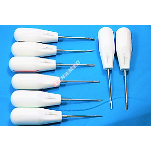 New Dental Luxating Elevators 8 Pcs Luxating Root Elevators Dental Instruments