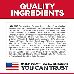 Hill's Science Diet Adult 7+ Senior Vitality Dry Dog Food, 21.5 lb. Bag