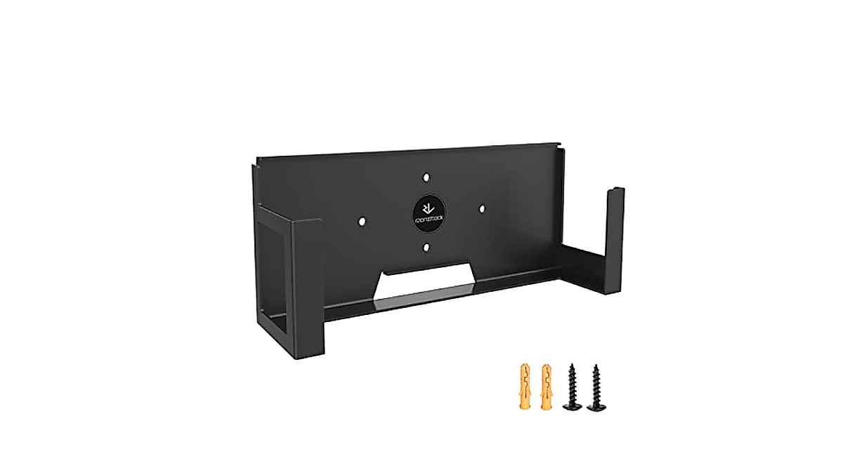 Monzlteck Wall Mount for Xbox One X - Space-Saving Secure Holder