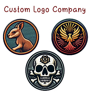 Pamaheart Customized Logo Patches Embroidered, Image Patches Custom, Custom Embroidered Patches Iron On, Iron On Name Patch, Custom Iron On Patches, Custom Hook and Loop Patches