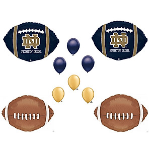 NOTRE DAME Football Game Day Birthday Party Balloons Decorations Supplies College University