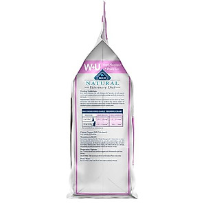 Blue Buffalo Natural Veterinary Diet W+U Weight Management + Urinary Care Dry Cat Food, Chicken 6.5-lb bag