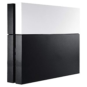 Faceplate Shell HDD Bay Hard Drive Cover Case Replacement for PlayStation 4 PS4 Console (White)