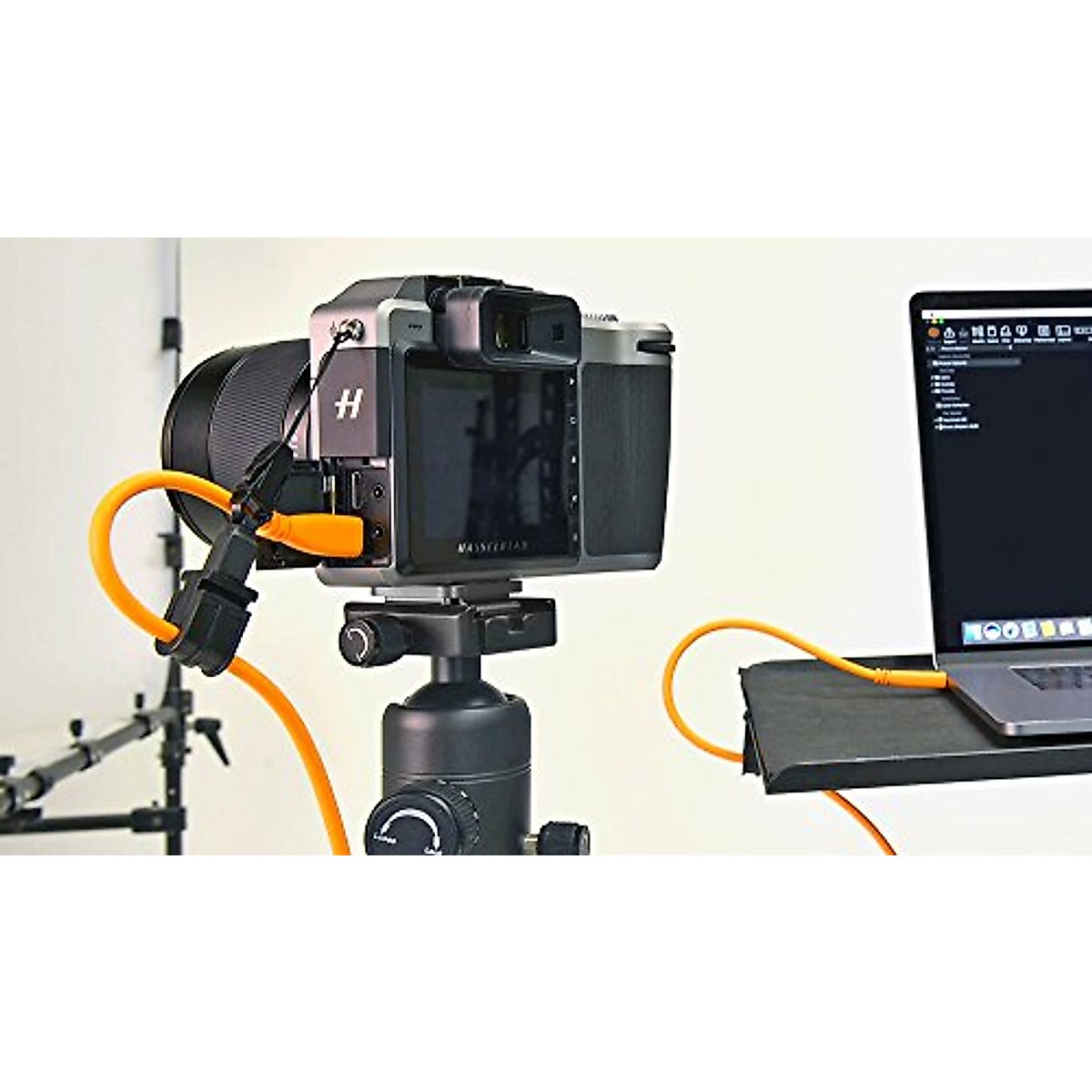 Tether Tools TetherPro USB-C to USB-C Cable | for Power Delivery, Fast Transfer and Connection Between Camera and Computer | High Visibility Orange | 3 Feet (.9 m)