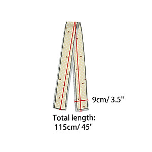 Allegra K Skinny Scarves 50s Polka Dot Neck Wraps for Women Cute Ribbon Hairband Neckerchief Yellow Heart 1 Pcs