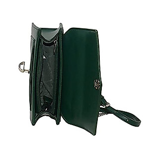 DAVID JONES Paris Fashion Party Everyday Shoulder Chain Bag (Green)