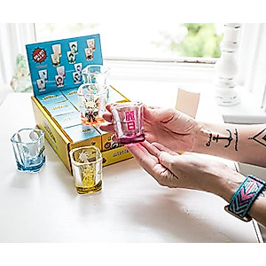 JUST FUNKY My Hero Academia 2-Ounce Square Shot Glass Blind Pack | One Random