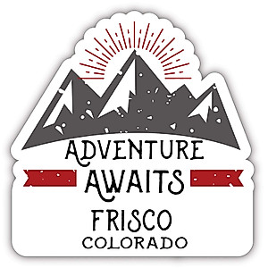 Frisco Colorado Souvenir 4 Inch Vinyl Decal Sticker