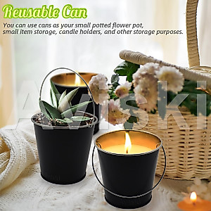 1 Pack Citronella Candle - Garden Citronella Scented Candles Outdoors, Up to 30 Hours Burning, Natural Soy Wax, Portable Jar Candle Gift Sets for Home Patio Yard Indoors, Balcony, Camping
