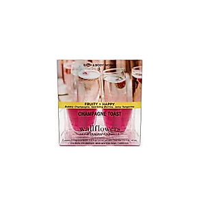 Bath and Body Works Champagne Toast Wallflower refill 2 Bulbs