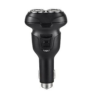 KJEWOJ 12V/24V Electric Car Shaver Men's Rechargeable Beard Cutter Hammer (Black, One Size)