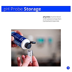 CAREKITPHCON Probe Care Kit for pH and Conductivity (TDS/PPM) Probes and Pens with 4 Solutions and Cleaners, Cleaning Kit Tool for Hydroponic system and Indoor Plant Grow