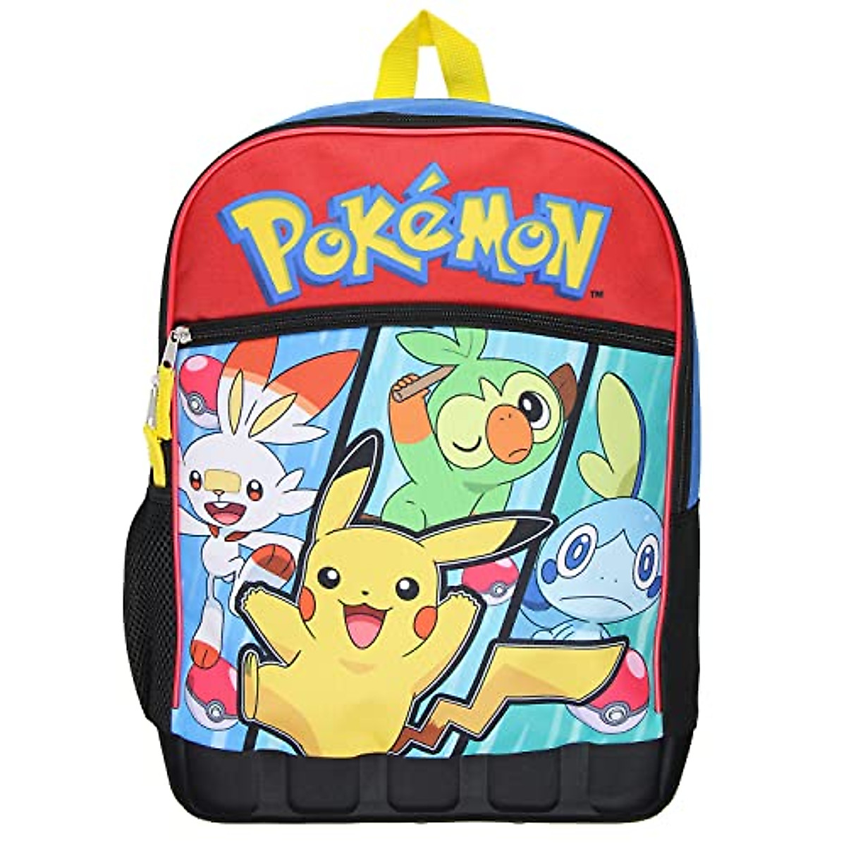 Pokemon Sword and Shield Starters Molded Bottom 16" Backpack