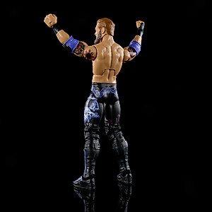 Mattel WWE Edge Elite Collection Action Figures, Deluxe Articulation & Life-like Detail with Iconic Accessories, 6 in