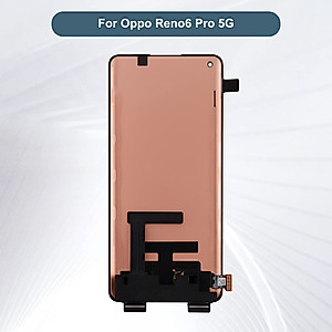 E-yiiviil LCD Digital Display Compatible with Oppo Reno 6 Pro 5G PEPM00 CPH2249 6.55" LCD Display Touch Screen Assembly with Tools