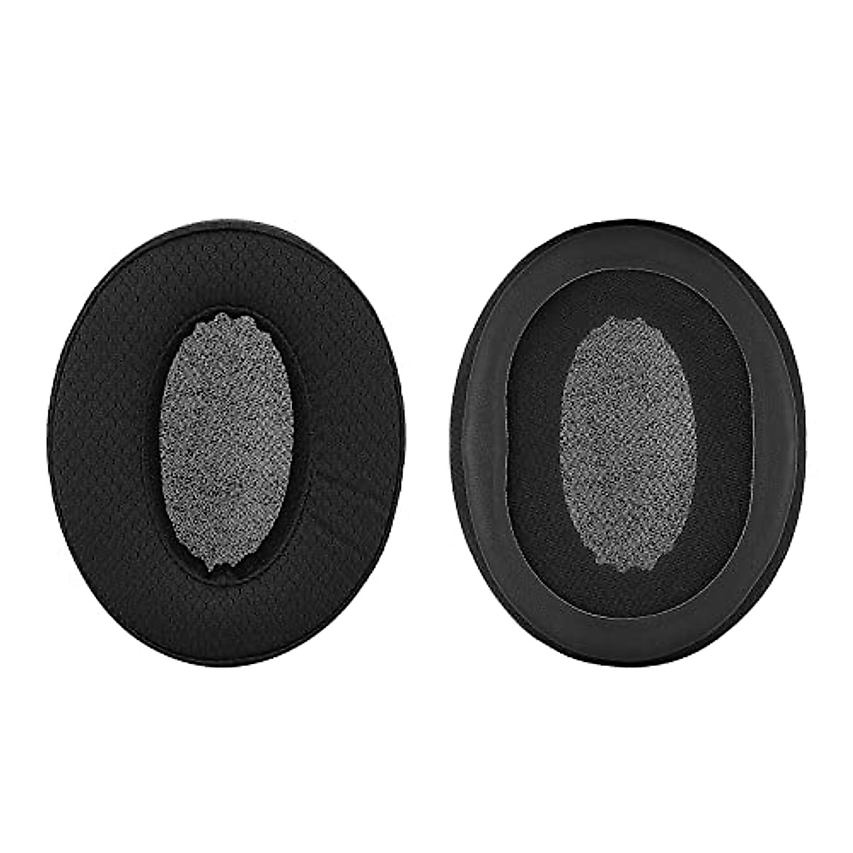 Geekria PRO Extra Thick Mesh Fabric Replacement Ear Pads for Logitech G Pro, G Pro X, G Pro X League of Legends Edition G Pro X 2 Headphones Ear Cushions, Headset Earpads (Black)