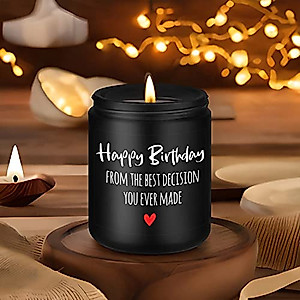 Fairy's Gift Manly Happy Birthday Candles for Husband, Boyfriend, Fiance - Hilarious Husband Birthday Gift Ideas - Funny Birthday Gifts for Husband from Wife, Boyfriend Birthday Gifts from Girlfriend