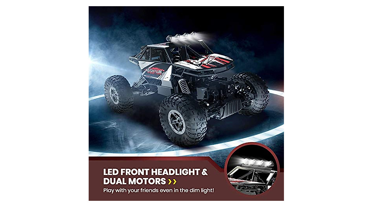 DEERC DE45 RC Off-Road Monster Truck - 90 Min Playtime