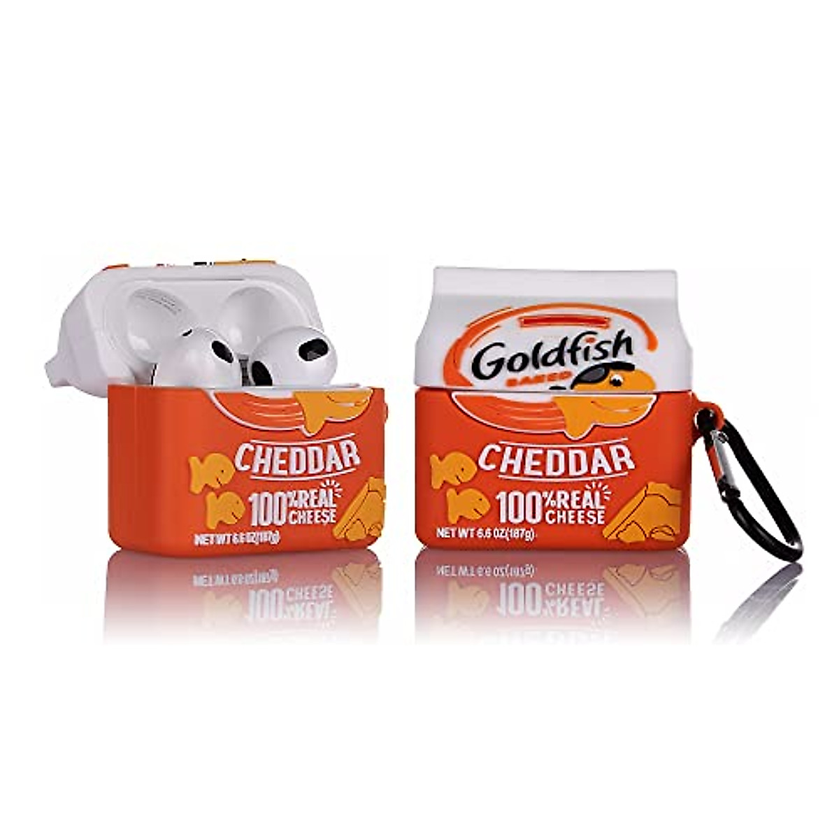 Fit Designed for Airpods 3rd Generation 2021, Suublg Silicone Cartoon Cute Case Protective Shockproof Covers for Airpods 3