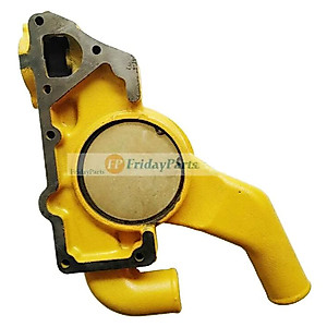 FridayParts Water Pump 6140-60-1110 6131-62-1100 Compatible for Komatsu 4D105-3 Engine D50-17 D50-18 LS200 Replacement