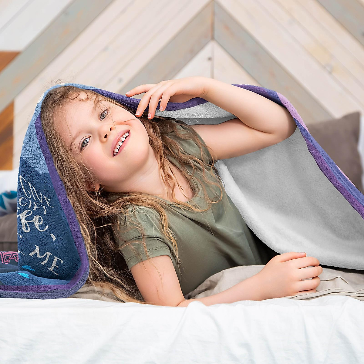 Gevuto Goddaughter Gifts Blanket, Goddaughter Gifts from Godmother, Christmas/Birthday Gifts for Goddaughter, Baptism Gifts for Girl, First 1st Communion Gifts for Girls Throw 50" X 60"