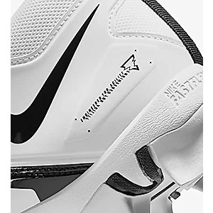 Nike Alpha Menace Pro 3 Men's Football Cleats (us_Footwear_Size_System, Adult, Men, Numeric, Medium, Numeric_11 Black/Black/White