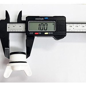 FUATY 3/4” PT Pipe Plug, PPR Male Pipe Thread Plugs and Caps Garden Irrigation Tubing Stopper Drain Plug, 1 Inch ID, Green